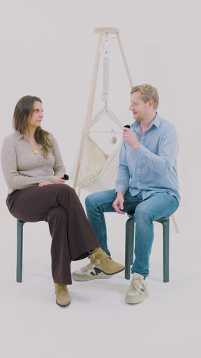 Federwiege mit Motor und Gestell für dein Baby ️ Lottili